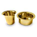 Pure Brass coffee Dabara Set - Kumbakonam Degree Coffee