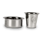 Pure Brass coffee Dabara Set - Kumbakonam Degree Coffee