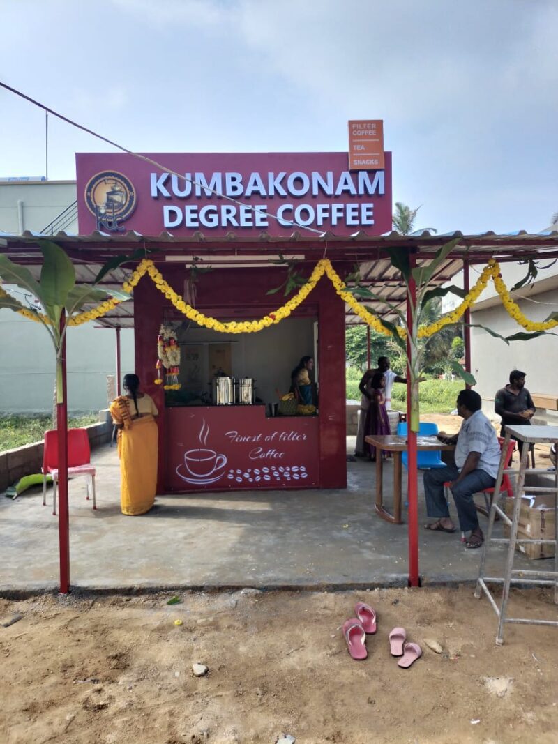 Kumbakonam Degree Coffee | Coffee Shop Franchise | kumbakonam coffee india